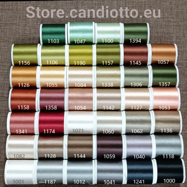 Filati ricamo Madeira: Rayon 1000 metri Colori Marrone 1057